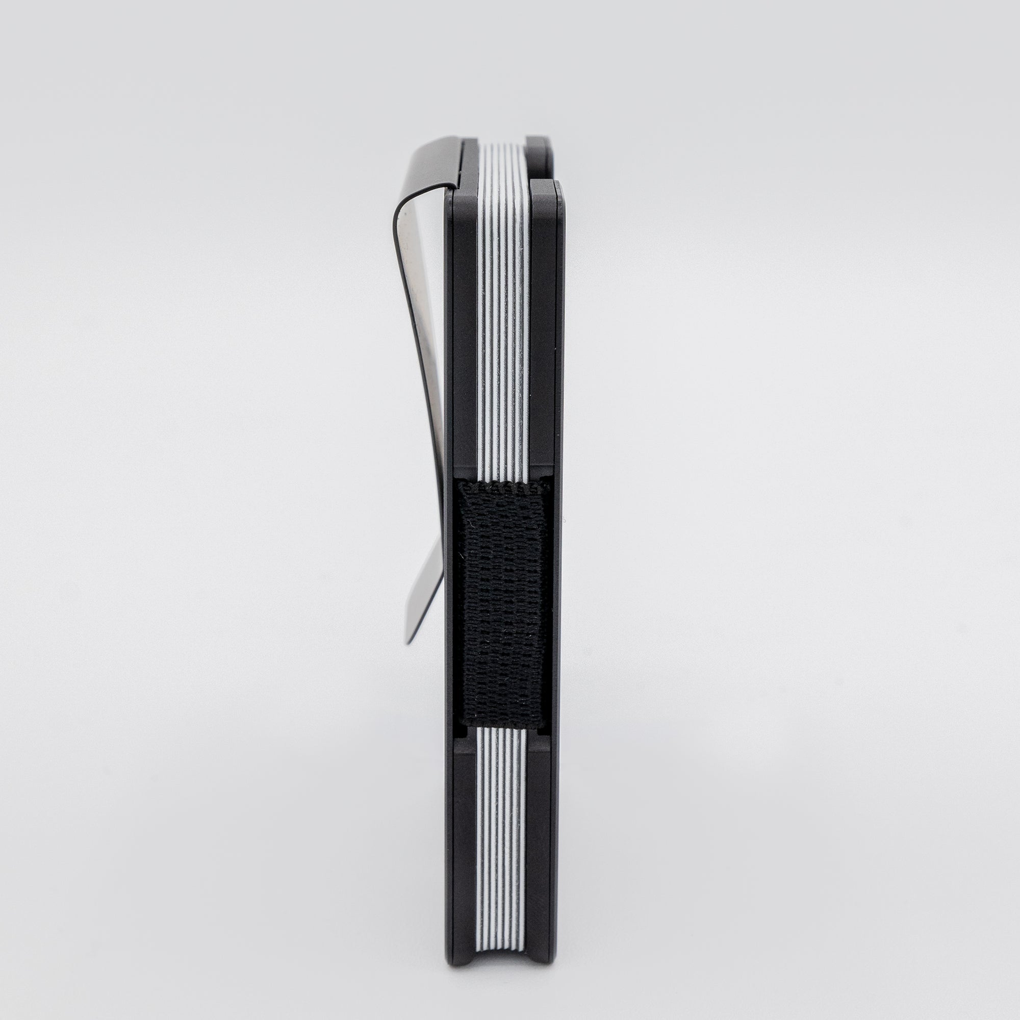 Matte Black Maverick Wallet:Aerospace Aluminum–Slim Minimalist/DASHCLIP